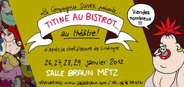 Titine au théatre - Le blog des Bibliothèques Médiathèques de Metz