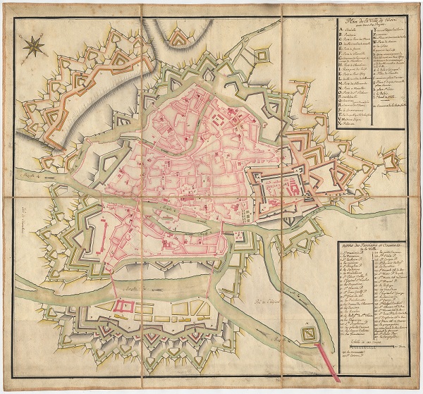 Deux plans de Metz sous le proconsulat de Belle-Isle - Le blog des ...